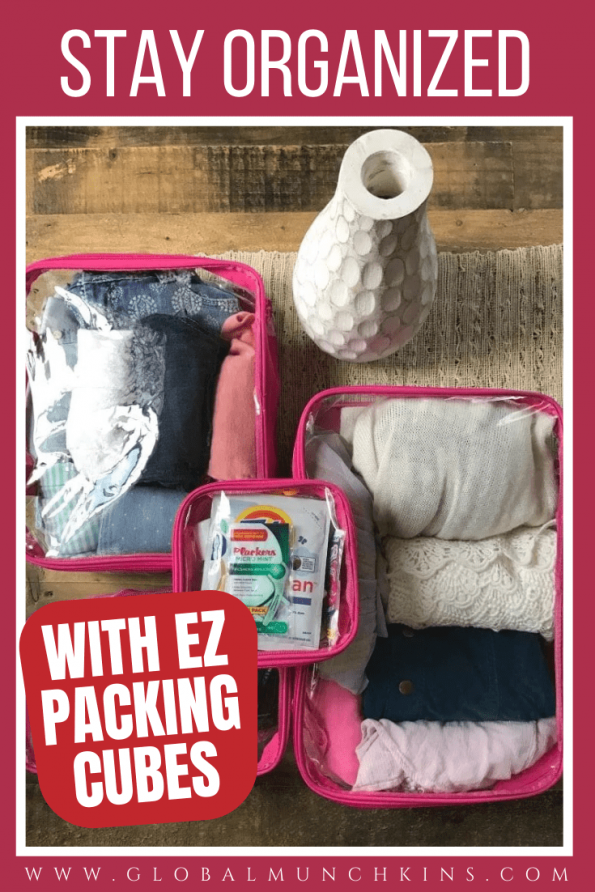 Stay Organized with EZ Packing Cubes