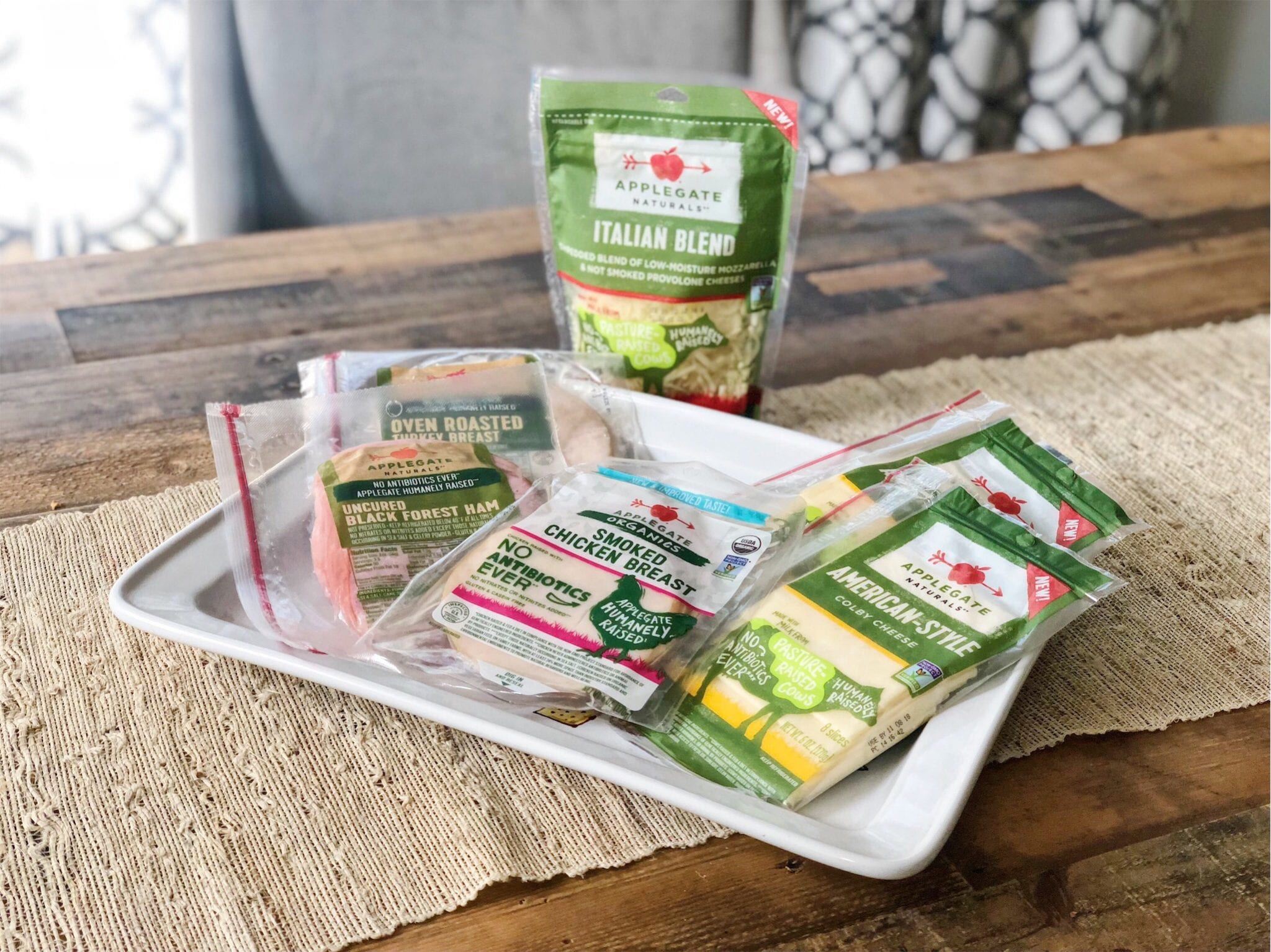 Applegate Meat Cheese Sandwich