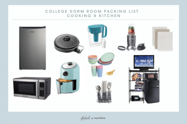 The Ultimate College Dorm Checklist | Global Munchkins