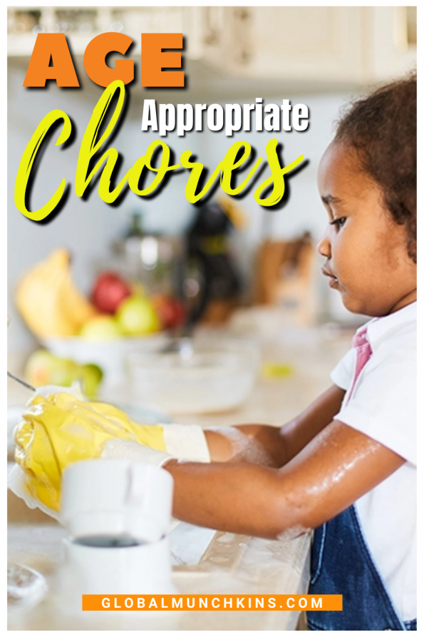 The Ultimate List to Age-Appropriate Chores For Kids [2-18 Years Old ...