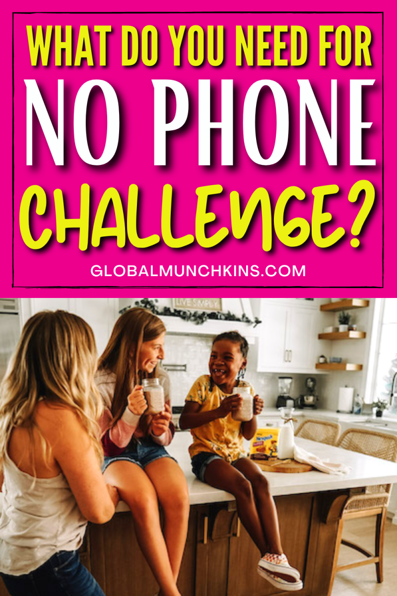Create Quality Family Time and UNPLUG with our No Phone Zone Challenge!